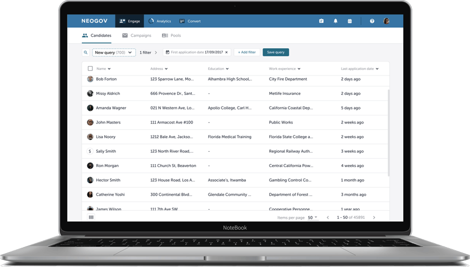 Candidate Relationship Management Software | NEOGOV