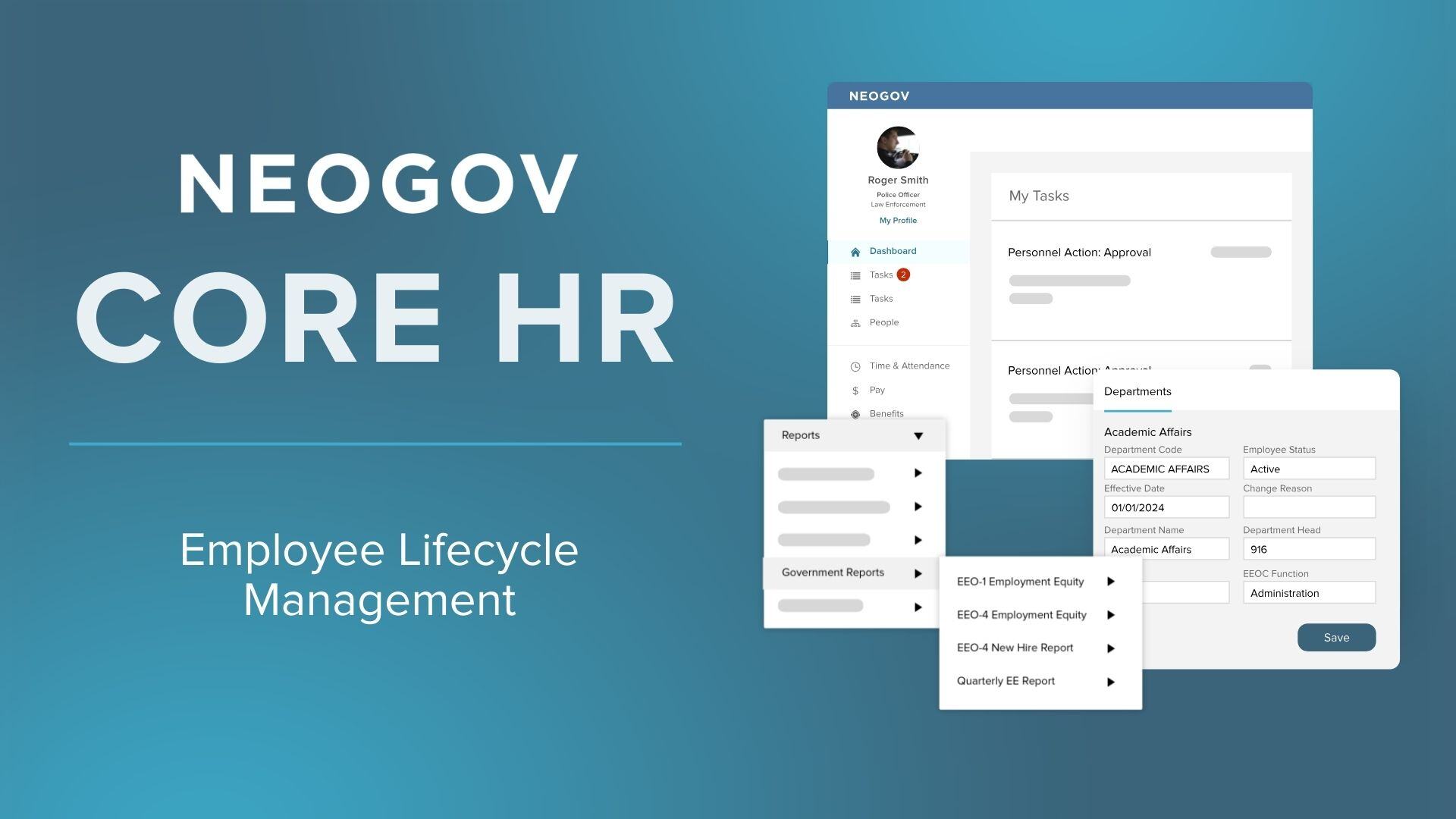 Human Resource Software for Government | Core HR by NEOGOV